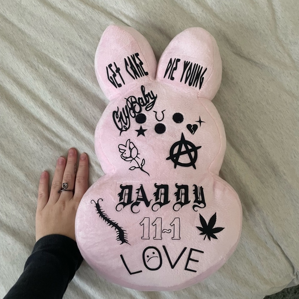 Lil Peep Stuffed Animal Peep Bunny - Gem
